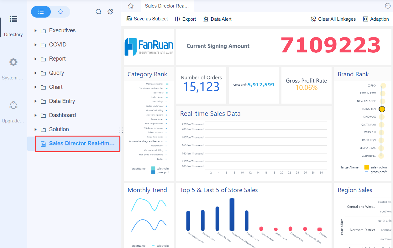 Multi-Product Connection Plugin-FineReport Help Document
