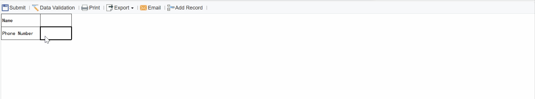 Widget Validation-FineReport Help Document