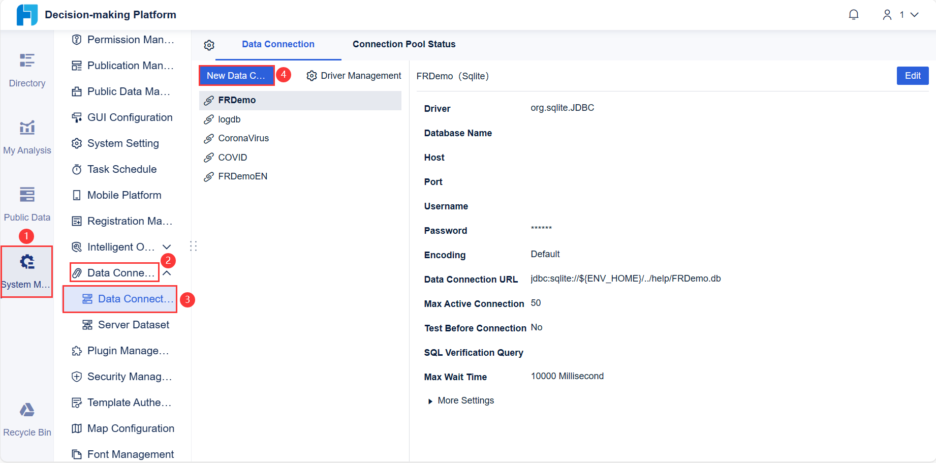 [Platform] Data Connection to Microsoft SharePoint List-FineReport Help Document
