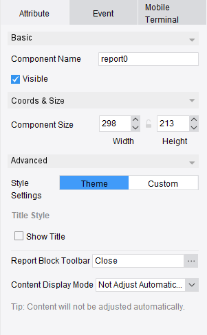Report Block-FineReport Help Document
