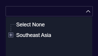 FVS Dropdown Tree Widget-FineReport Help Document