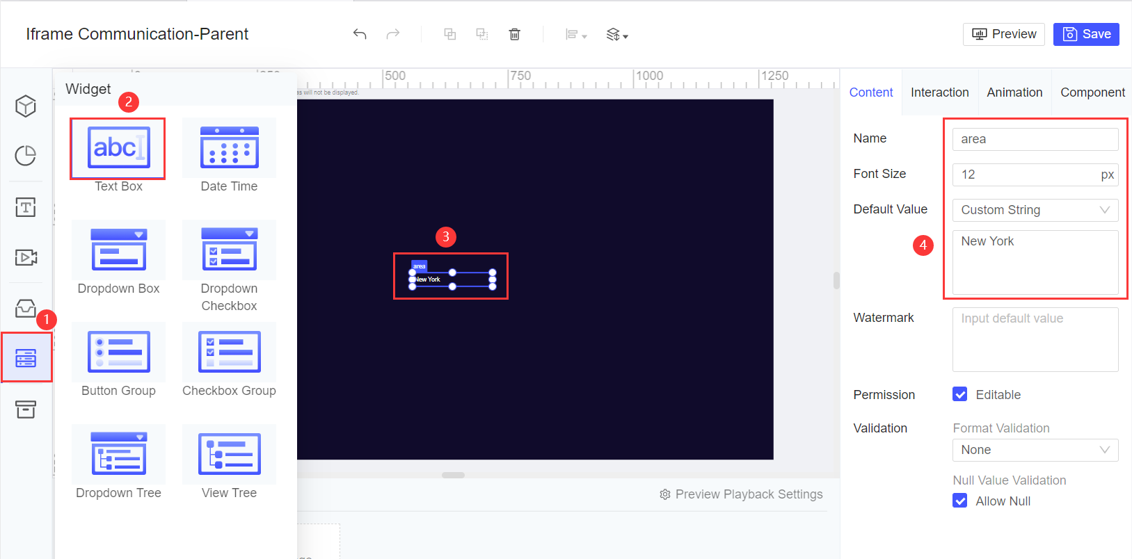 FVS Iframe Communication Through JS-FineReport Help Document