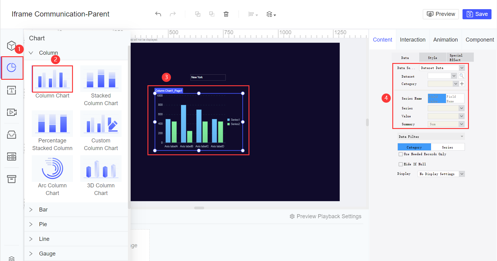 FVS Iframe Communication Through JS-FineReport Help Document