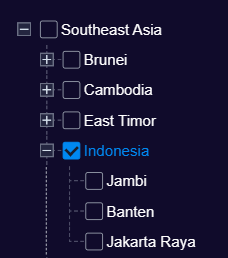FVS View Tree Widget-FineReport Help Document