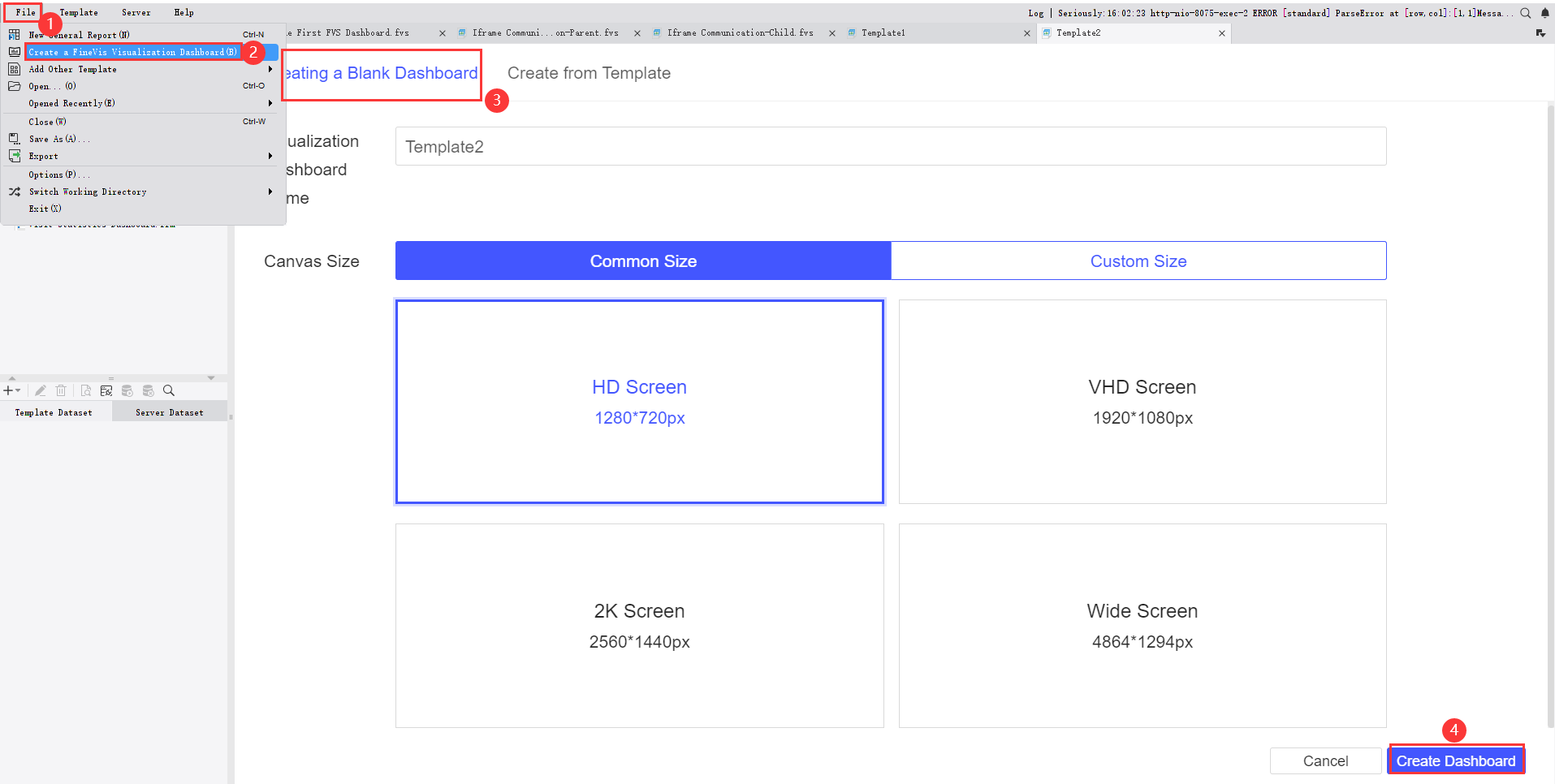 FVS Surveillance Video Component-FineReport Help Document