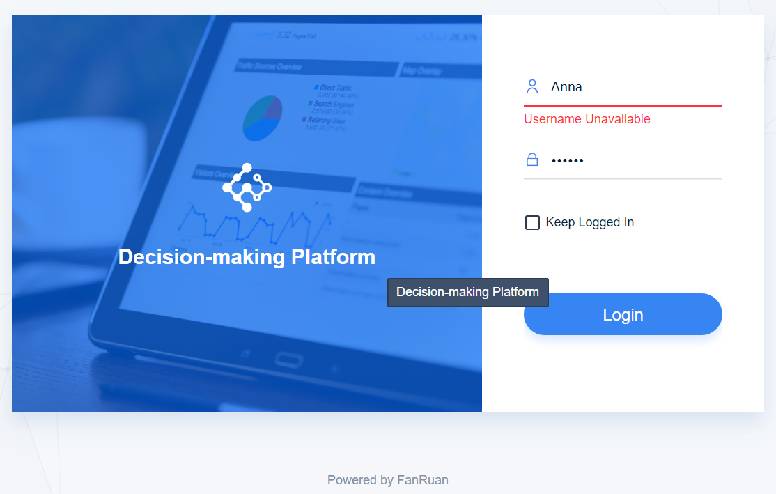User Adding-FineReport Help Document