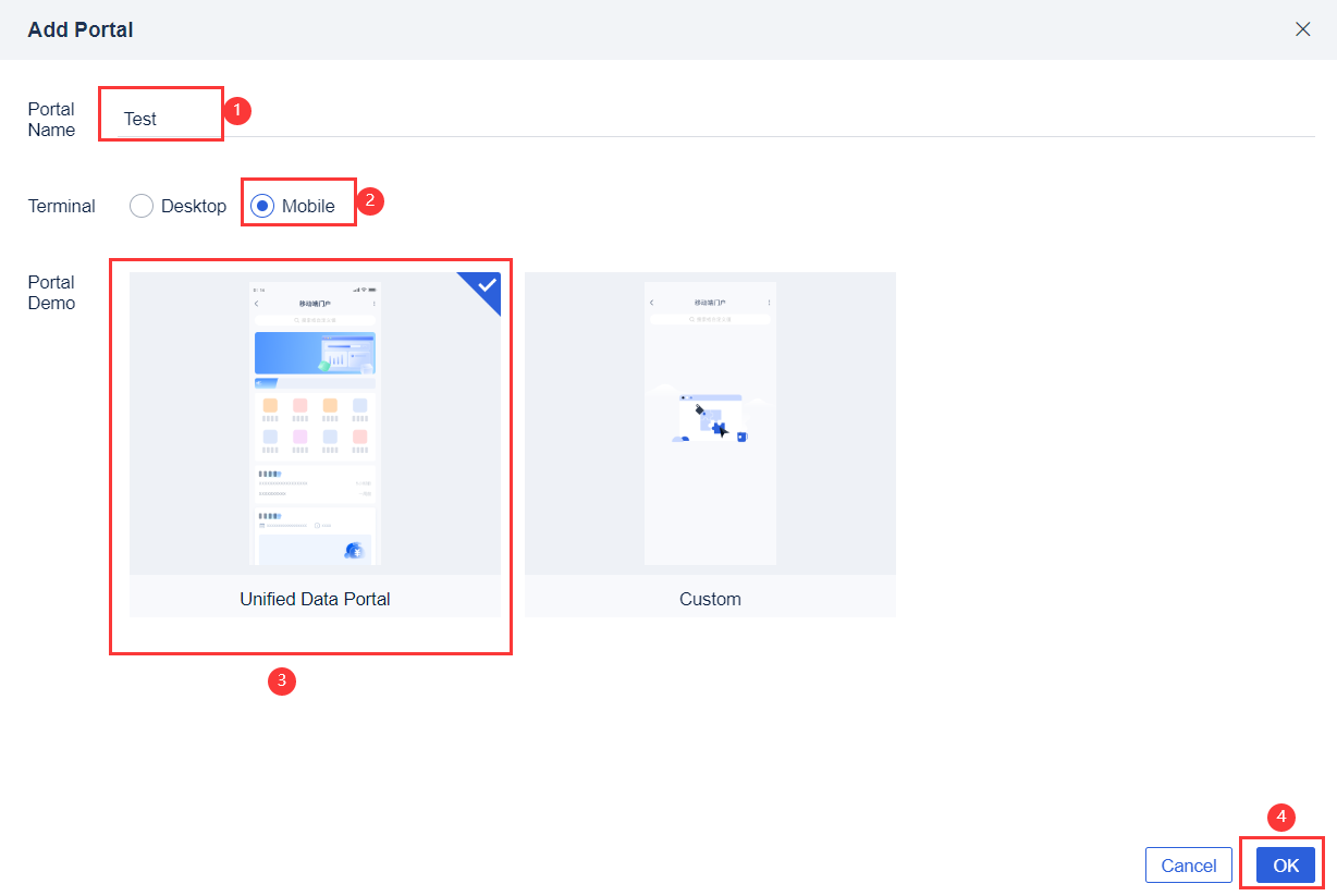 Mobile Data Portal Instruction-FineReport Help Document