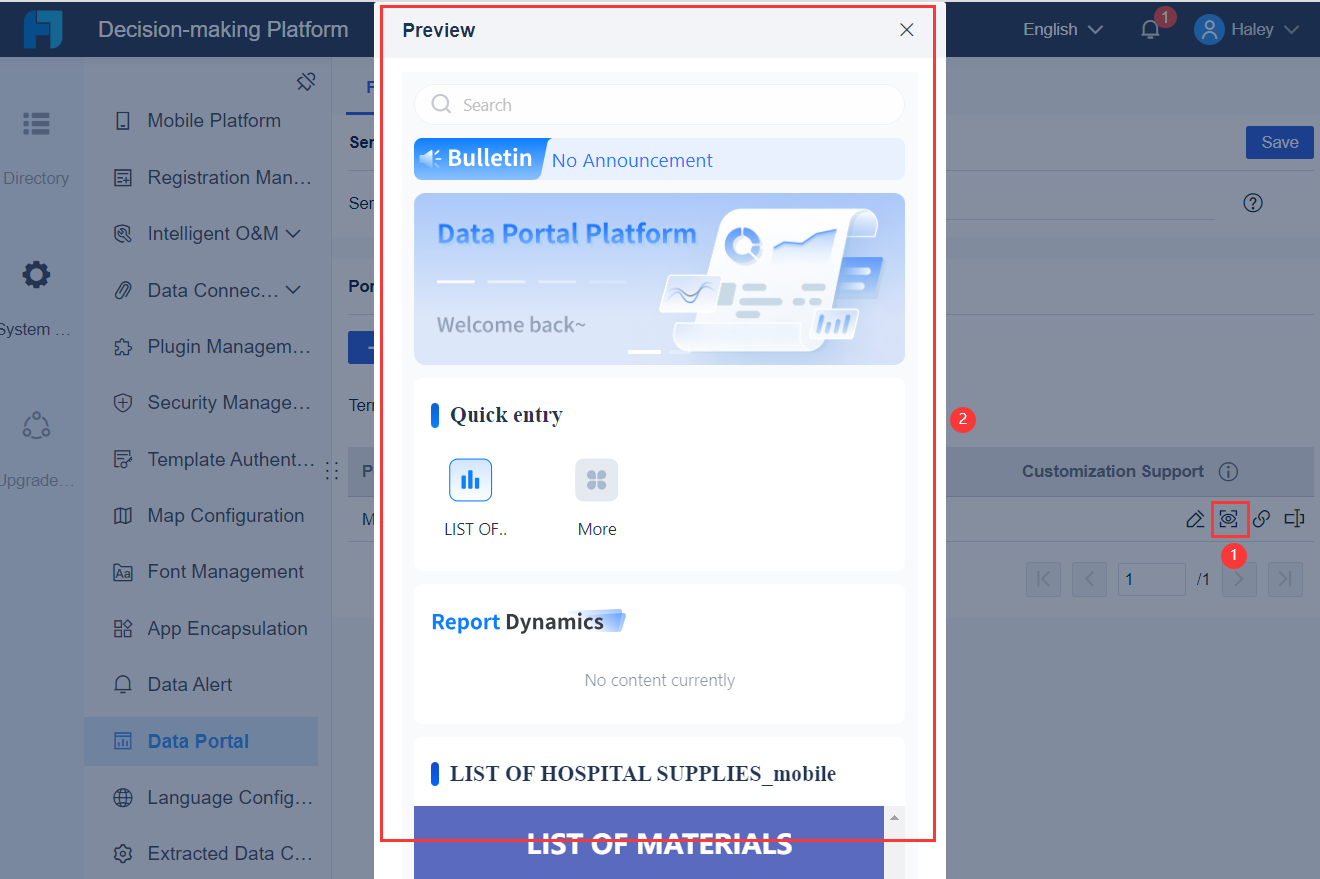 Mobile Data Portal Instruction-FineReport Help Document