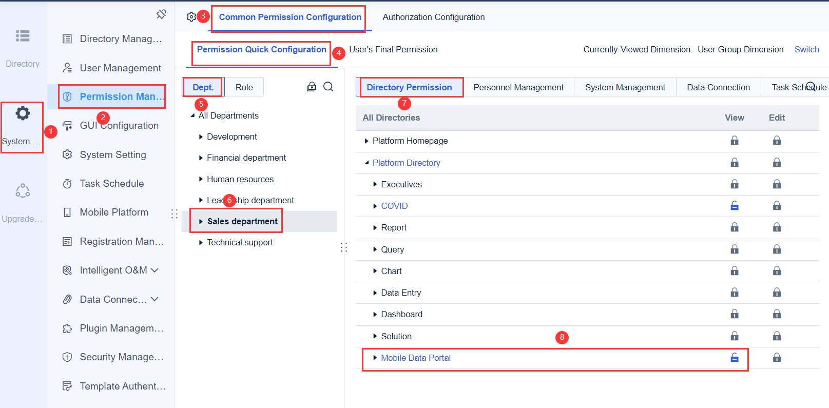 Mobile Data Portal Instruction-FineReport Help Document