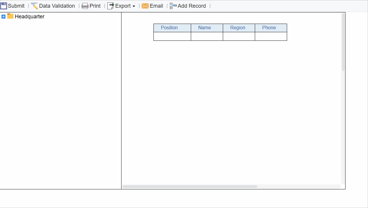 View Tree Widget-FineReport Help Document