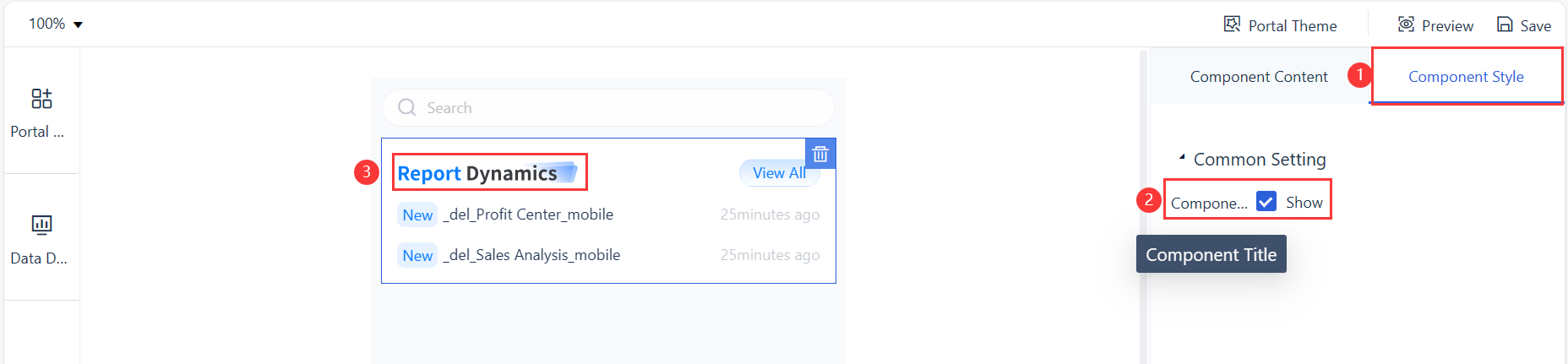 Report Dynamics Component-FineReport Help Document