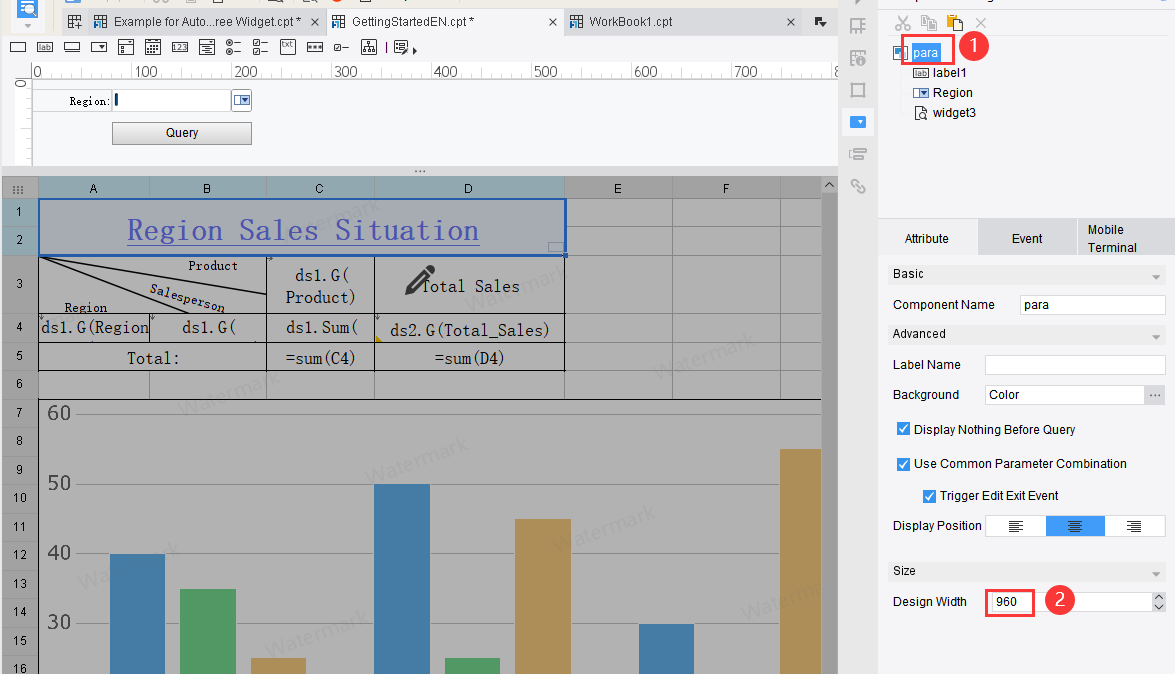 Parameter Panel Overview-FineReport Help Document