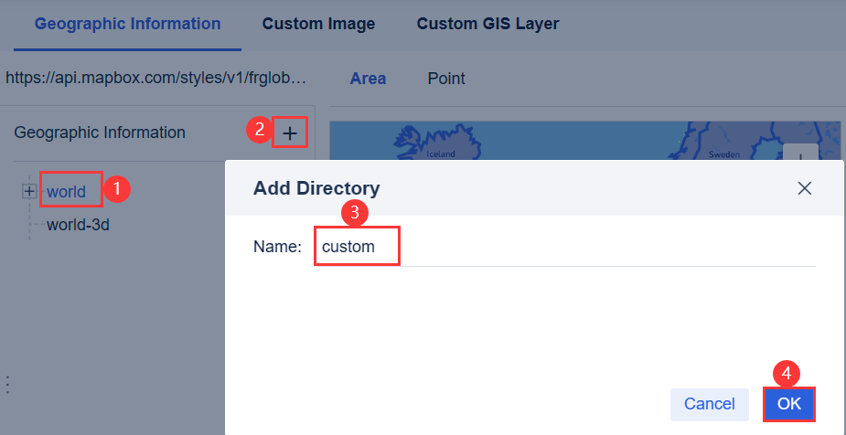 Map Configuration-FineReport Help Document