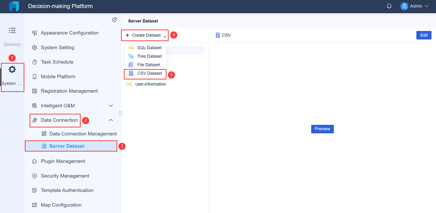 Enhanced CSV Dataset-FineReport Help Document