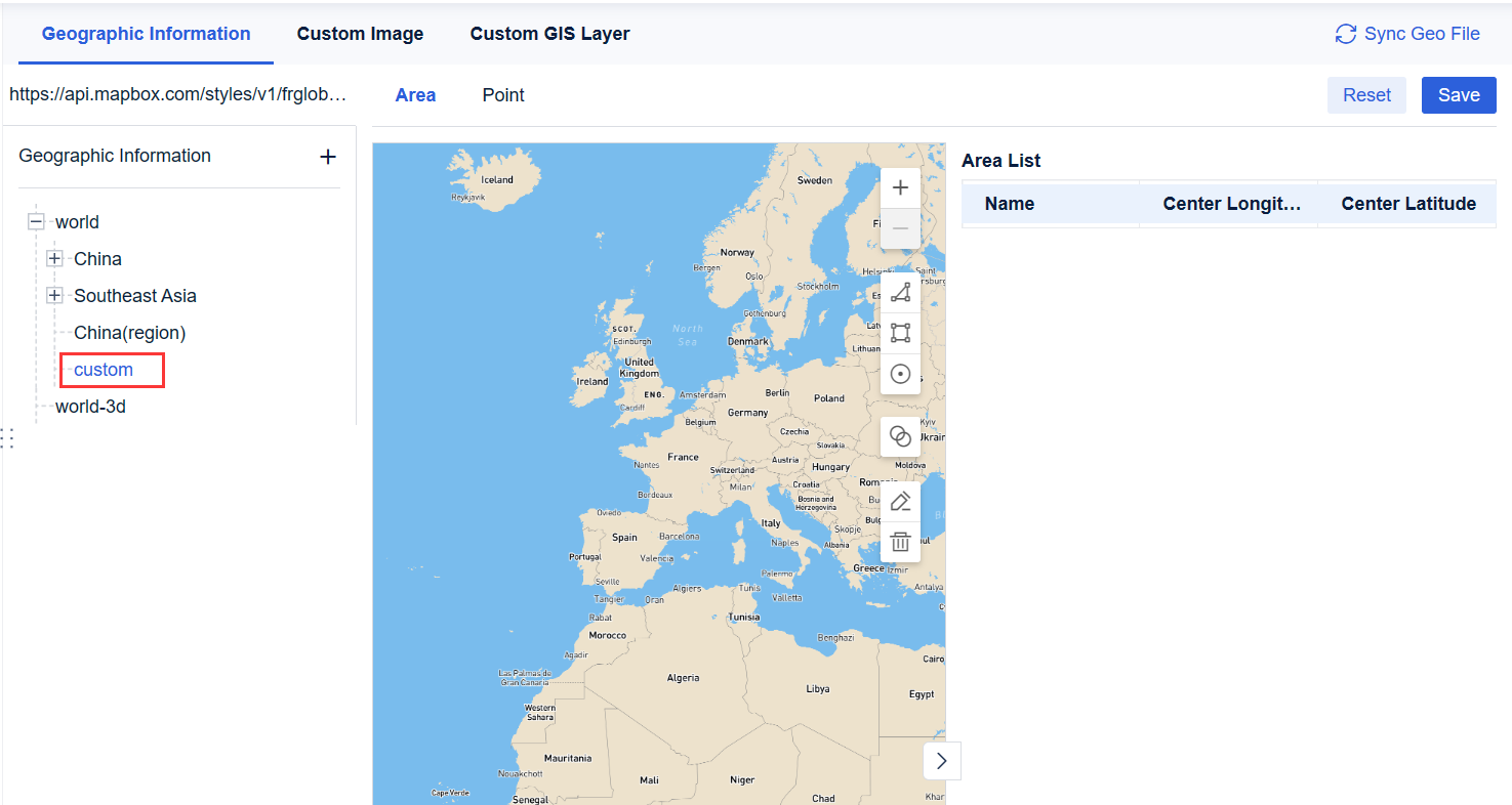 Map Configuration-FineReport Help Document