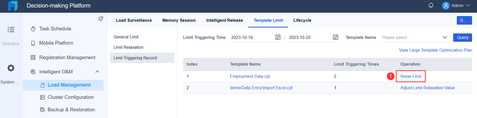 Template Limit-FineReport Help Document