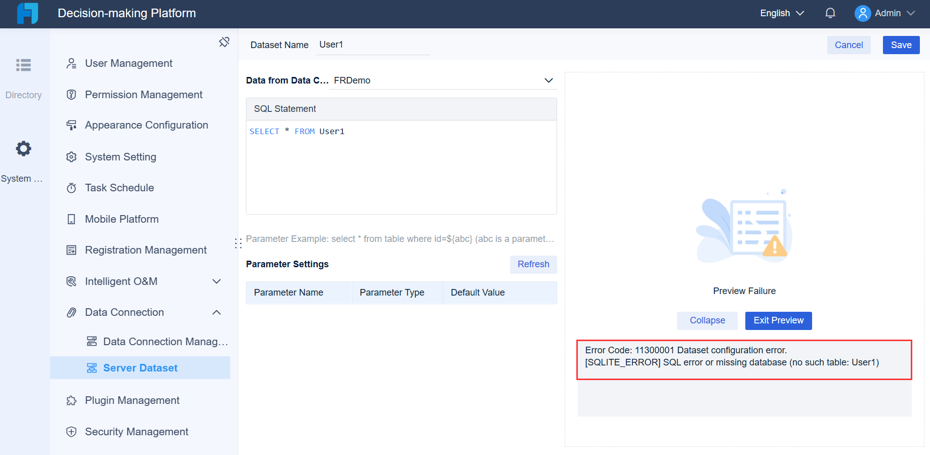 Security Protection-FineReport Help Document