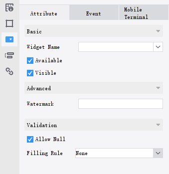 Password Widget-FineReport Help Document