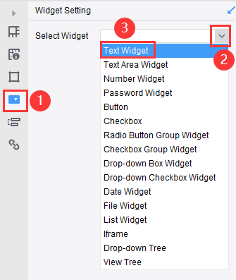Text Widget-FineReport Help Document