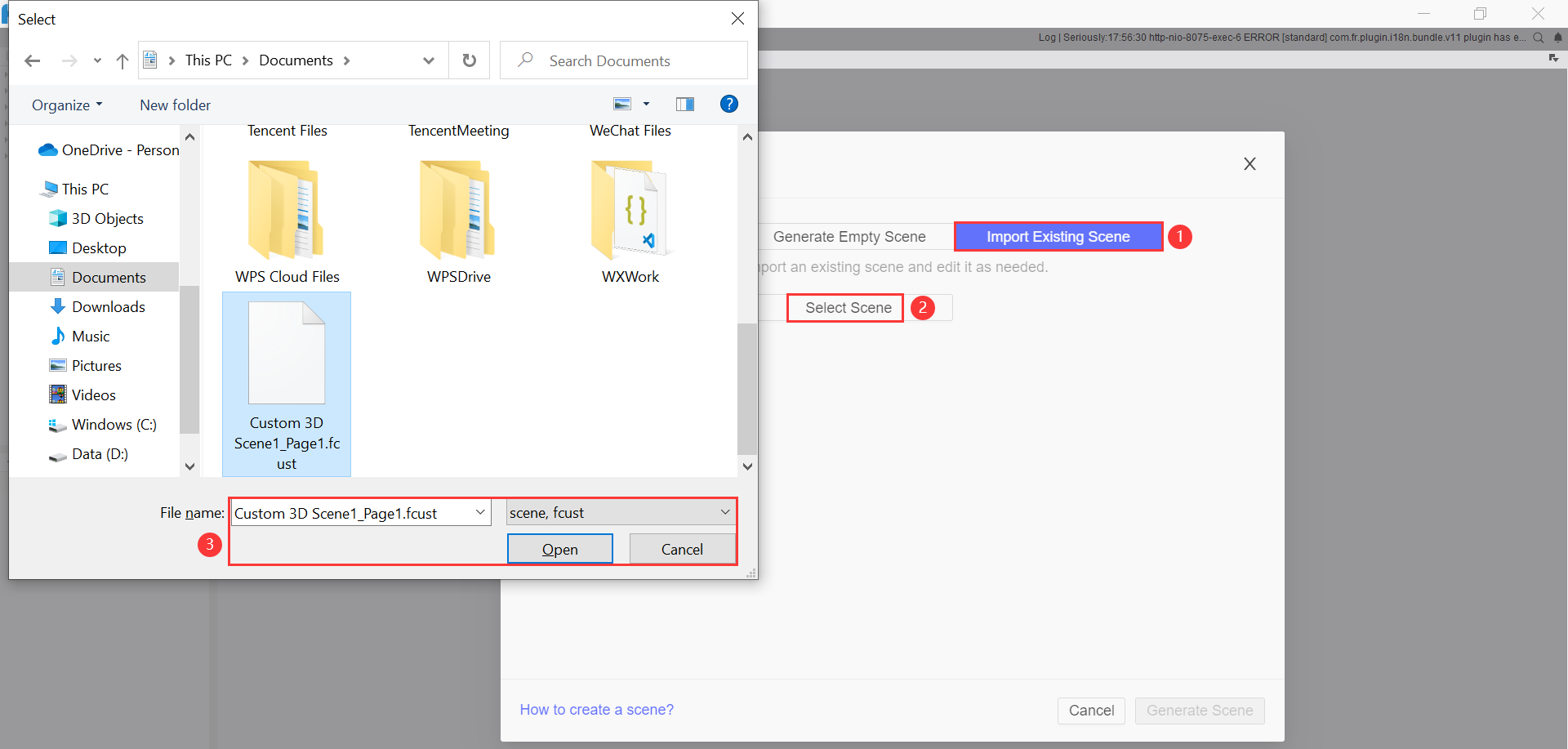 FVS Custom 3D Scene Component-FineReport Help Document