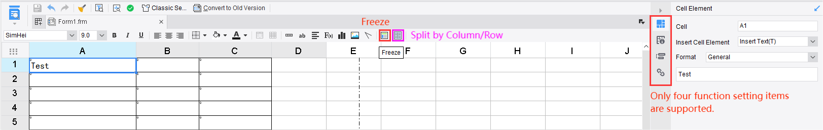 FVS Table Component-FineReport Help Document
