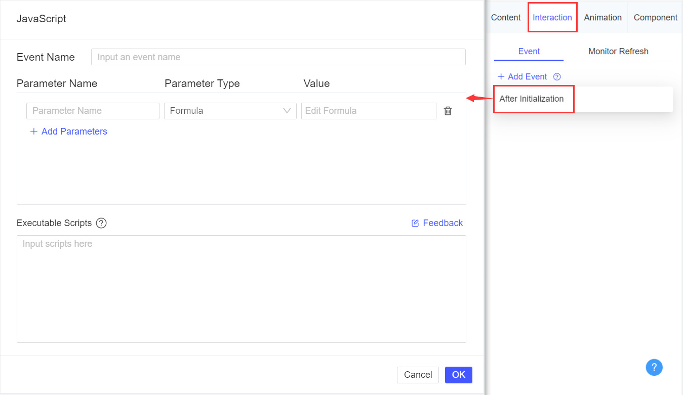 FVS Table Component-FineReport Help Document