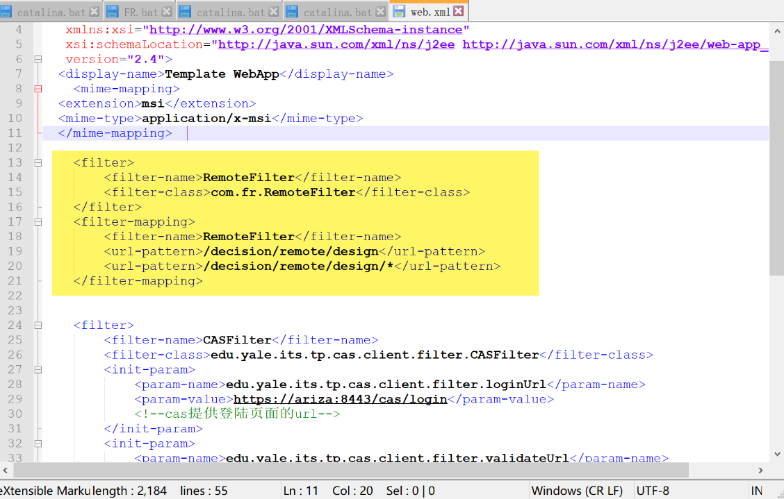 Remote Design After CAS Integration in FineReport 11.0-FineReport Help Document