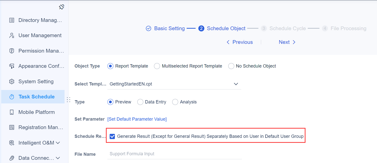 Teams Message Integration and Sending-FineReport Help Document