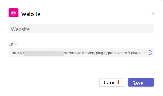Teams Integration Example-FineReport Help Document