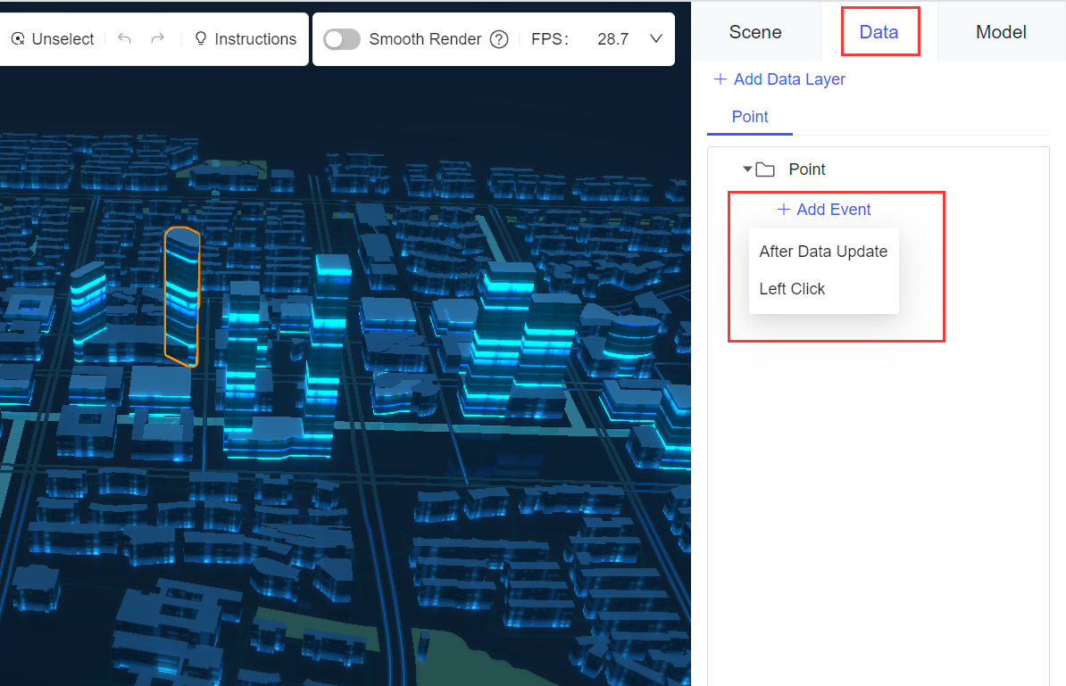 FVS 3D City Scene Component-FineReport Help Document