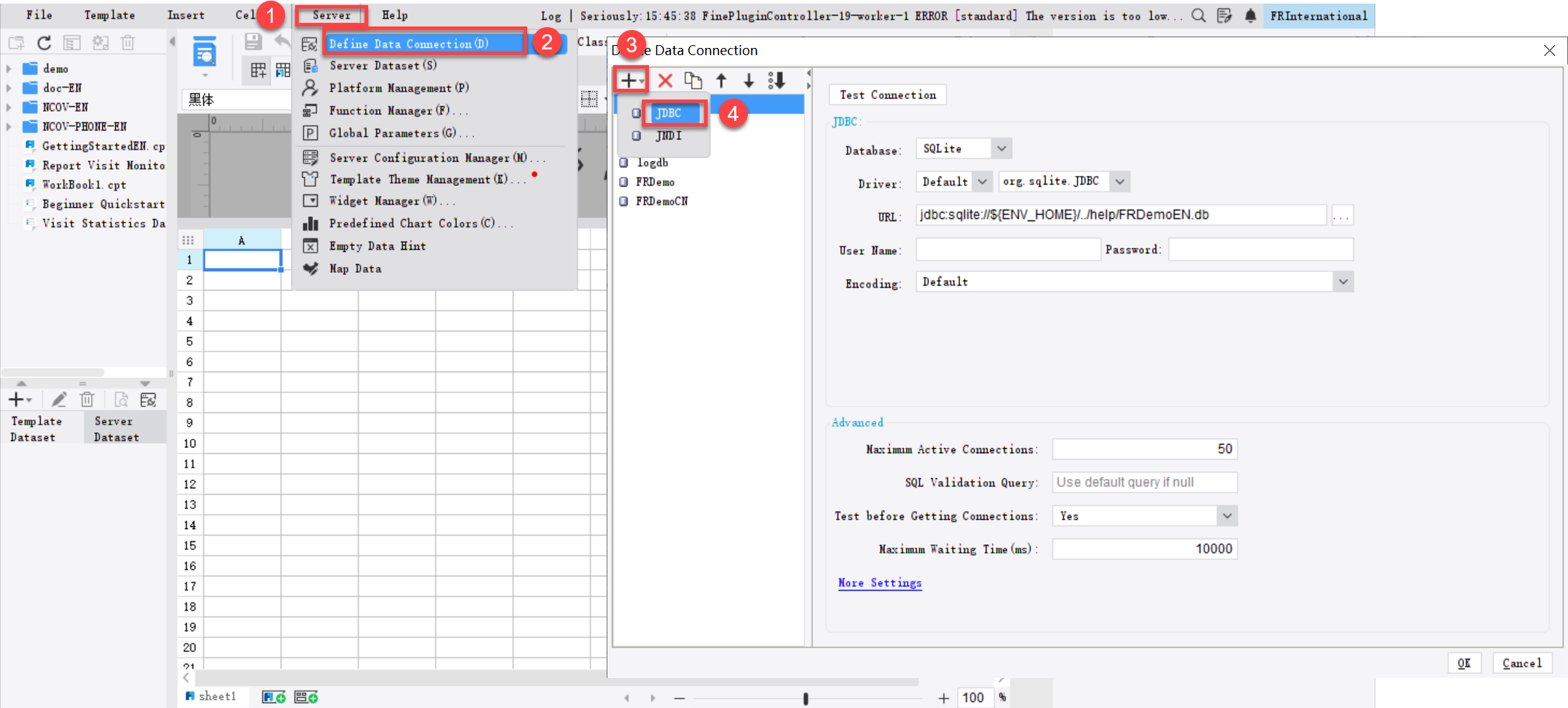 FineDB Database Introduction-FineReport Help Document