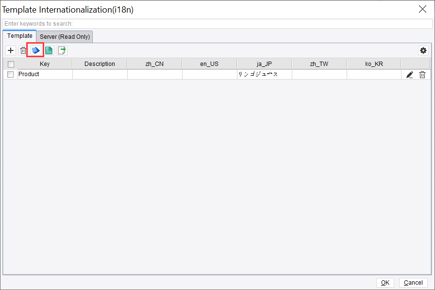 Multilingual Switchover for Templates-FineReport Help Document