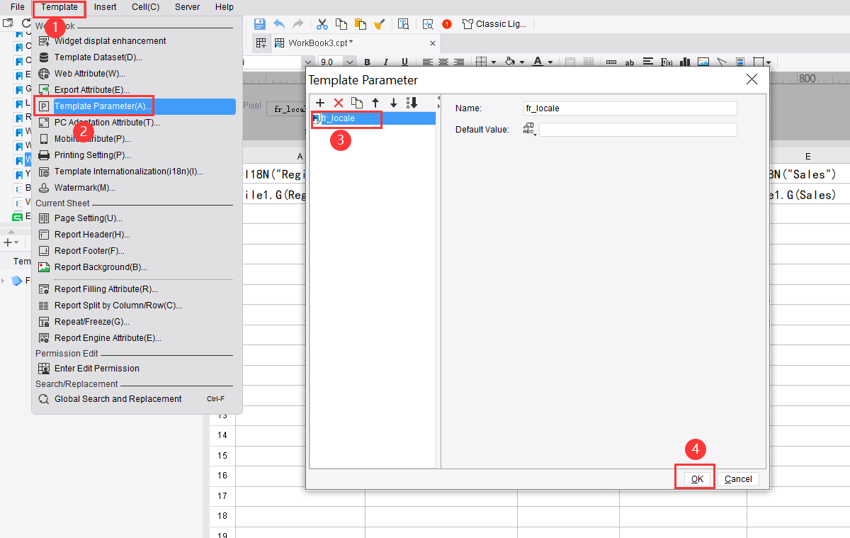 Template Multilingual Switchover-FineReport Help Document