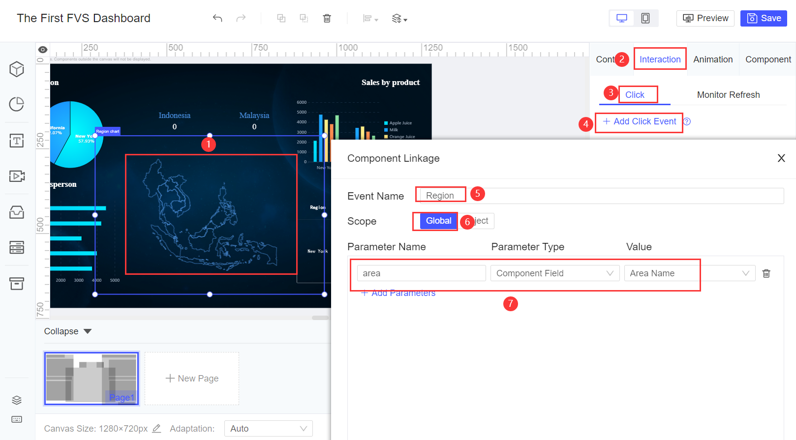 First FVS Template-FineReport Help Document