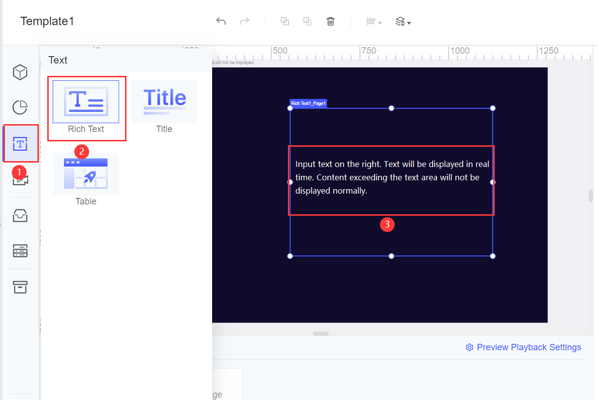 FVS Rich Text Component-FineReport Help Document