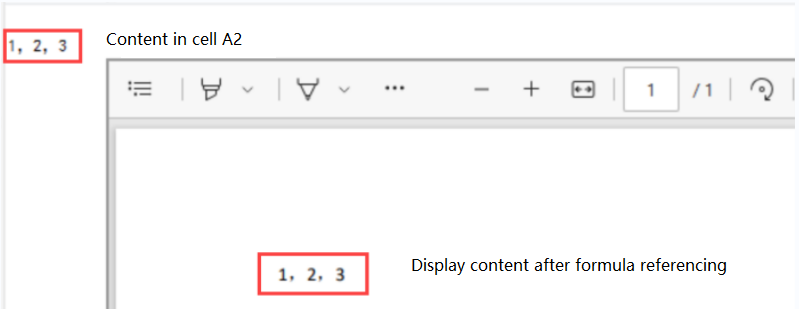 Word Report Formula Reference Instruction-FineReport Help Document
