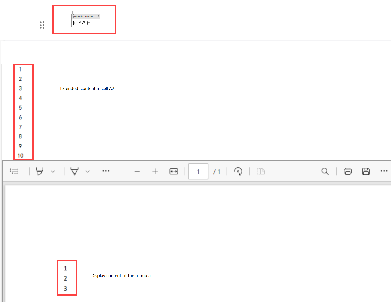 Word Report Formula Reference Instruction-FineReport Help Document