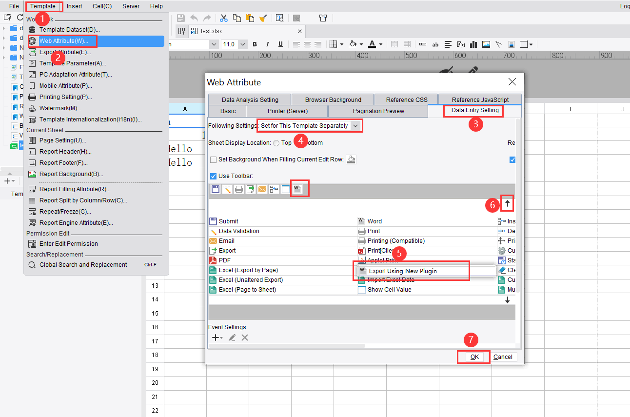 Word Report Export and Printing-FineReport Help Document