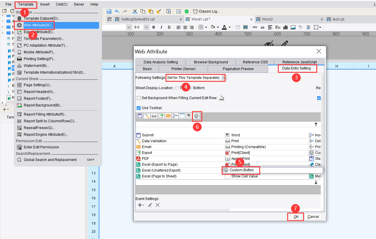 Word Report Export and Printing-FineReport Help Document