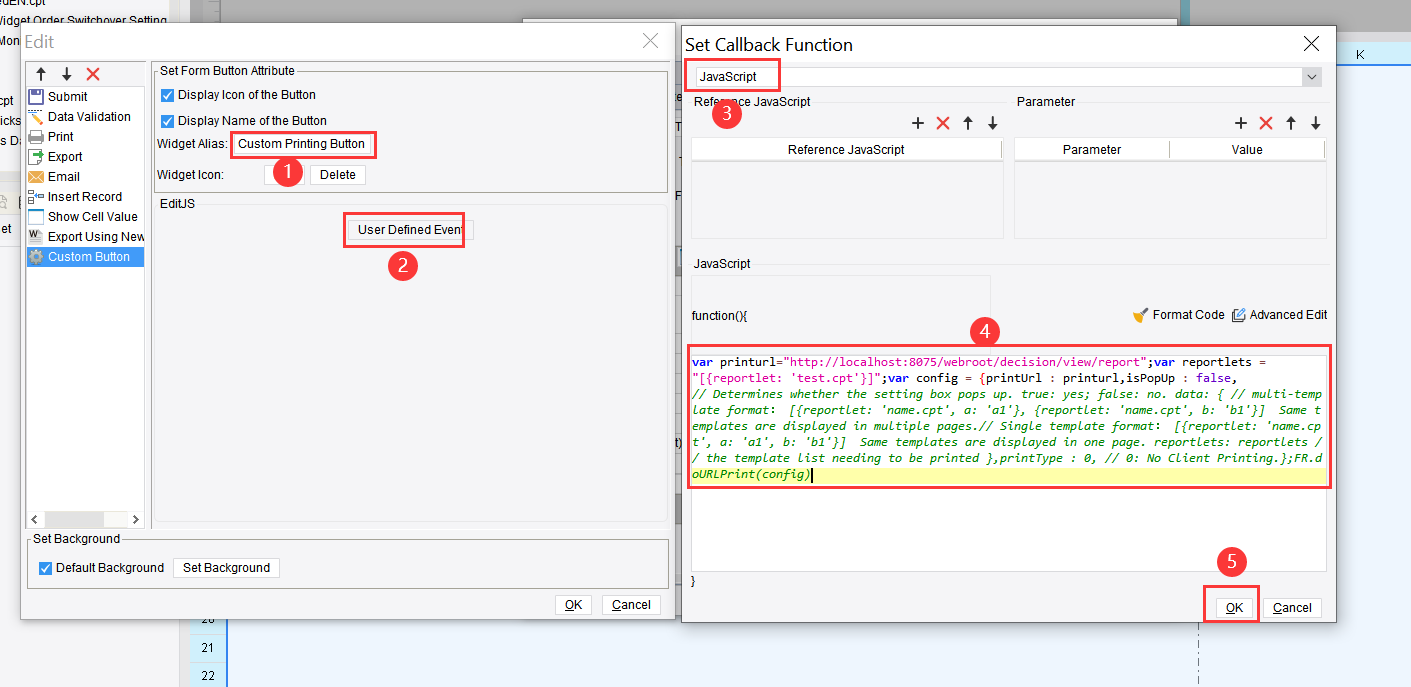 Word Report Export and Printing-FineReport Help Document