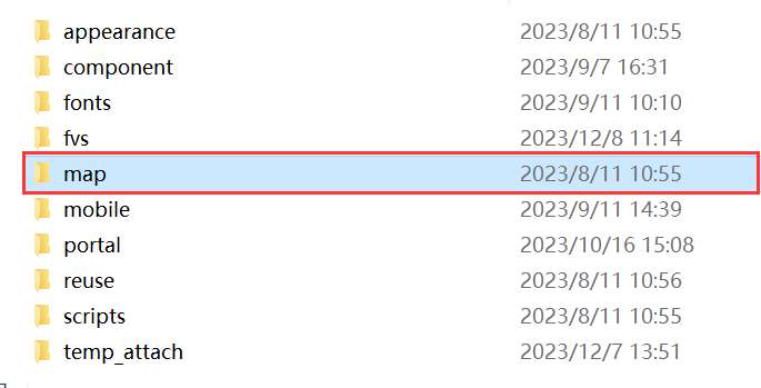 Map File Resource Update -FineReport Help Document