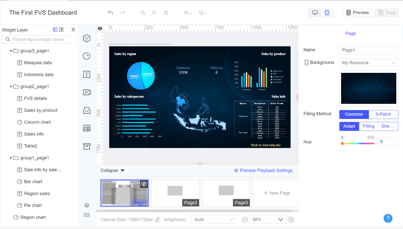 FVS Mobile Attribute-FineReport Help Document