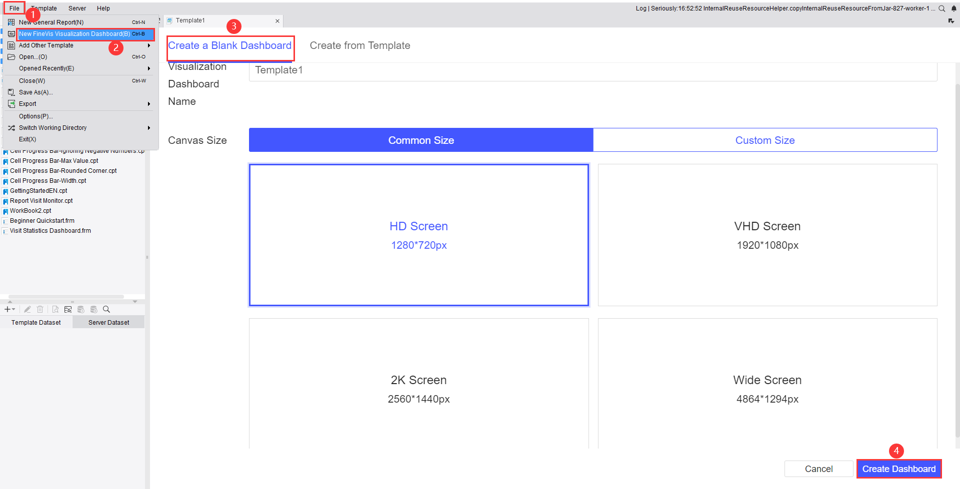 FVS Title Component-FineReport Help Document