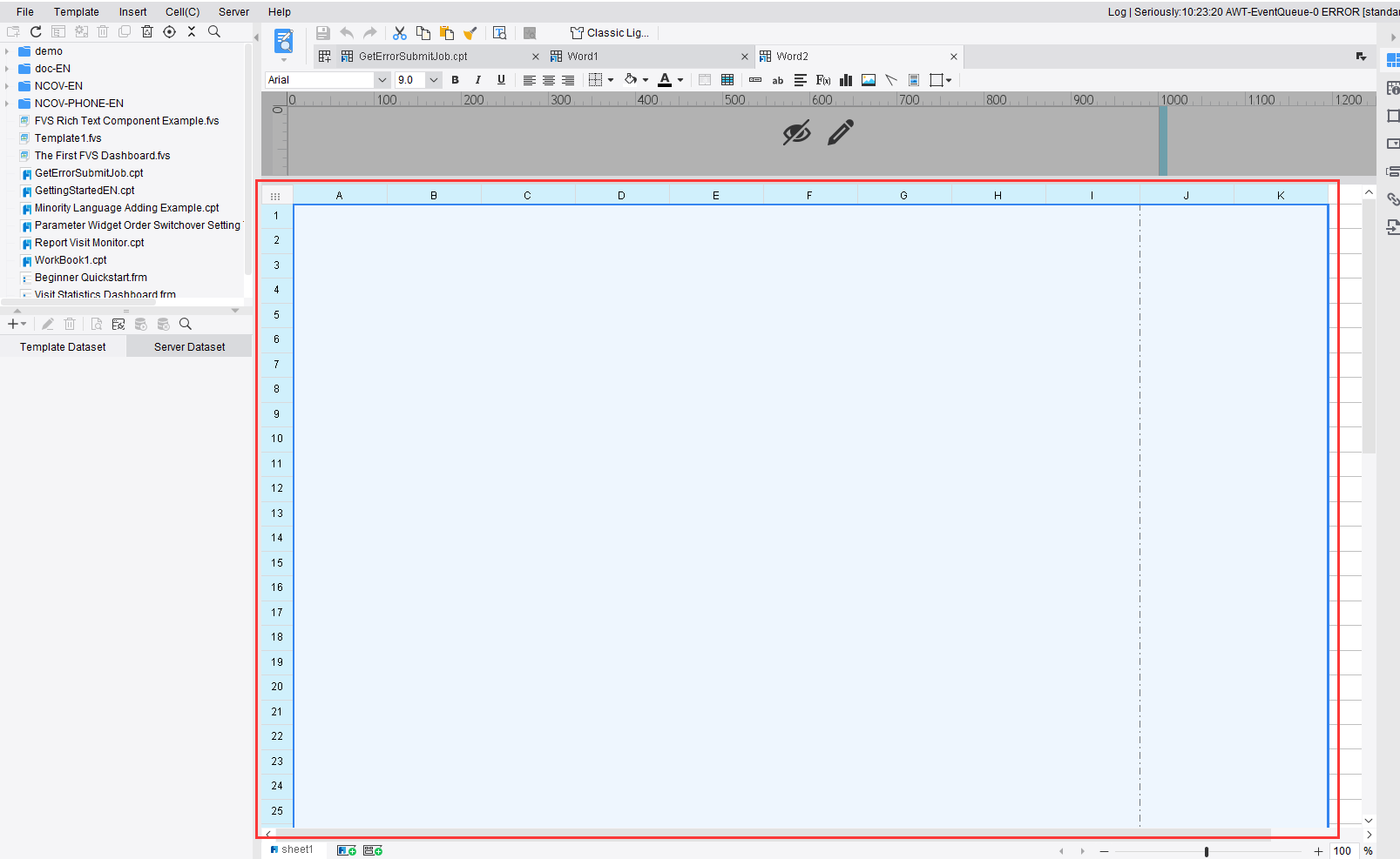 Word Report Example-FineReport Help Document
