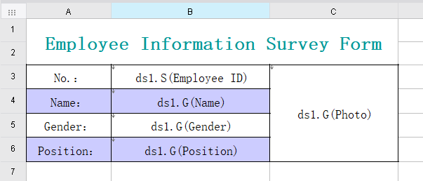 Card Row/Column Split-FineReport Help Document