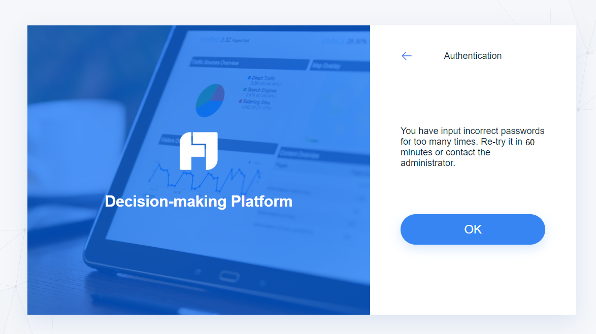 Login Lock-FineReport Help Document