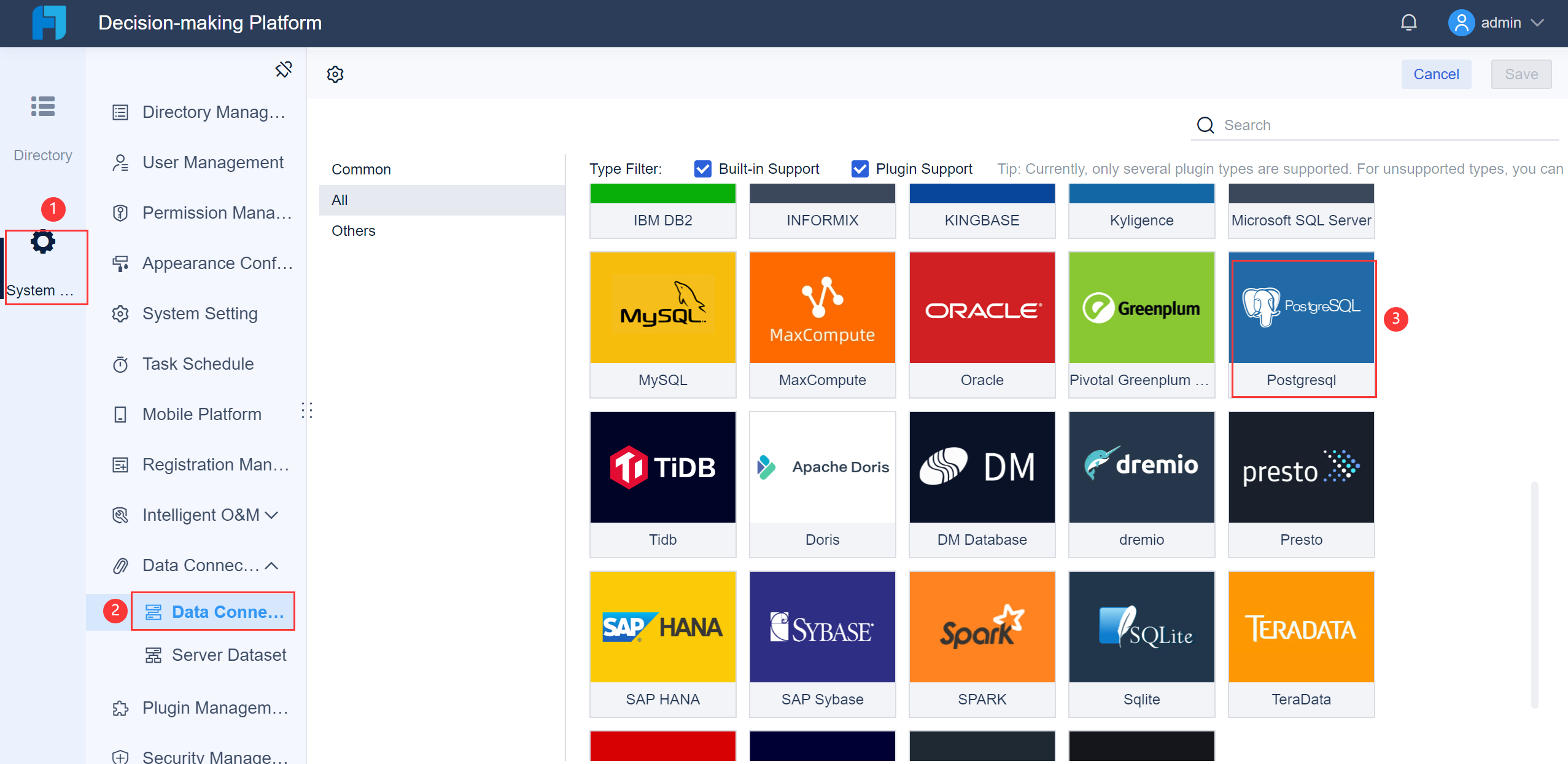 Driver Management-FineReport Help Document