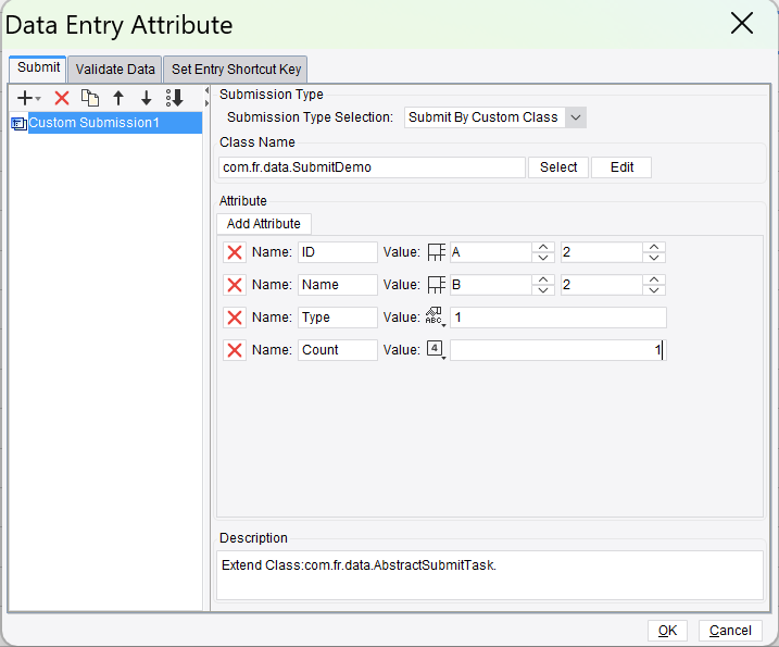 Custom Submission-FineReport Help Document