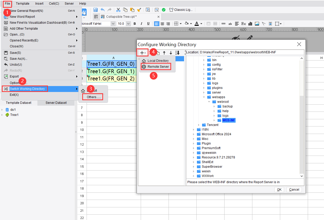 Remote Design-FineReport Help Document