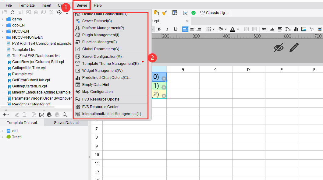 Remote Design-FineReport Help Document